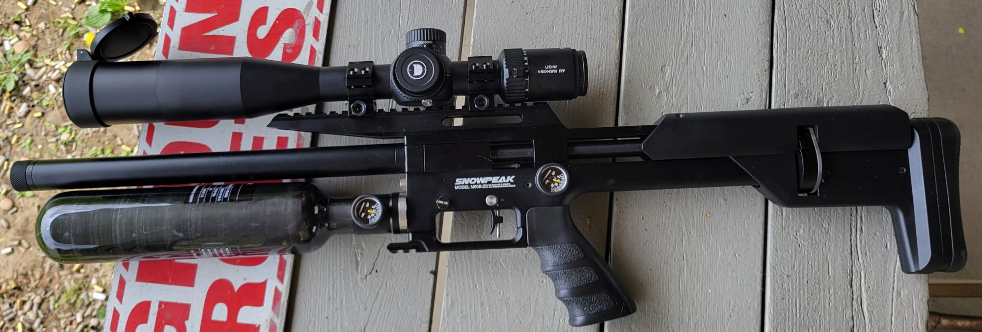 Snowpeak M60B PCP Air Rifle Review | The Hunting Gear Guy
